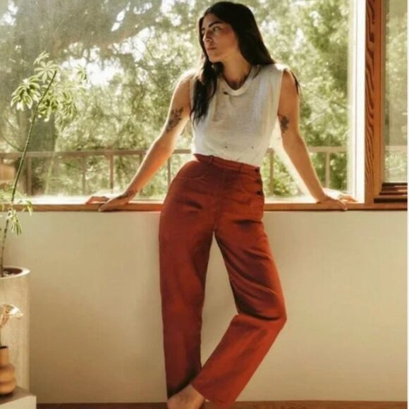 imogene + willie | Pants & Jumpsuits | Imogene Willie Liza Desert Red ...